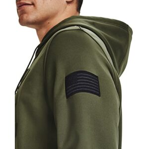 Under Armour mens Freedom Emboss Hoodie , (390) Marine OD Green / / Marine OD Green , Small