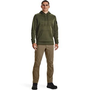 Under Armour mens Freedom Emboss Hoodie , (390) Marine OD Green / / Marine OD Green , Small