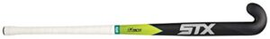 stx ix 901 indoor field hockey stick 34″, black/teal/bright yellow