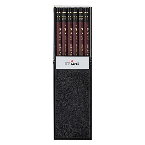 uni Hi Wooden Pencil - 10B - Box of 12 (HU10B)