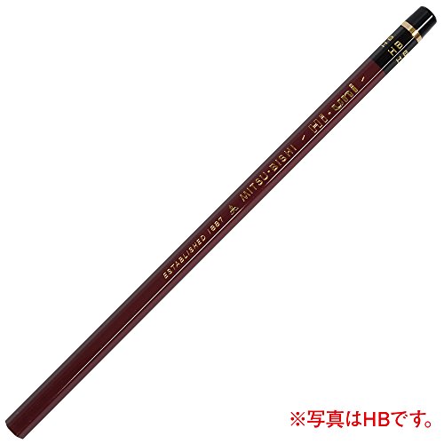 uni Hi Wooden Pencil - 10B - Box of 12 (HU10B)