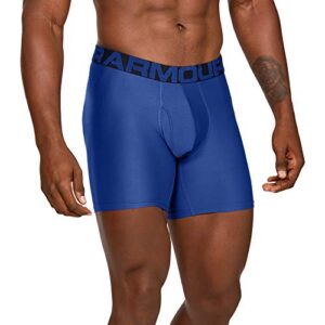 under armour mens tech 6-inch boxerjock 1-pack , royal (400)/royal , x-large