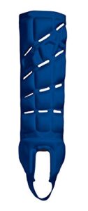 stx field hockey contour shinguard, royal, large