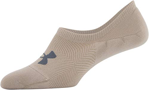 Under Armour Women's Breathe Lite Ultra Low Socks, Multipairs , Blush Beige Assorted (6-Pairs) , Medium