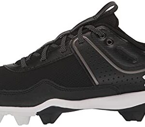 Under Armour Women's Glyde RM Softball Shoe, Black (001)/Black, 8.5