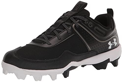 Under Armour Women's Glyde RM Softball Shoe, Black (001)/Black, 8.5