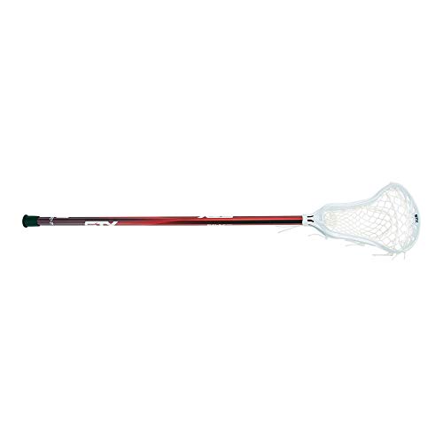 STX Lacrosse Exult 400+ Girls Complete Stick, Red