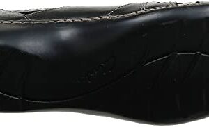 Clarks Women's Ashland Spin Q Slip-On Loafer, Black, 8.5 N US