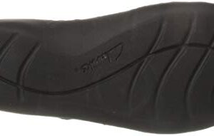 Clarks Women's Ashland Spin Q Slip-On Loafer, Black, 8.5 N US