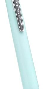 Uni Jetstream Slim Compact, 3 Colors Ballpoint Pen (Black, Red, Blue) 0.38mm, Mint Green Body (SXE3JSS38.31)