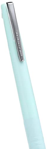 Uni Jetstream Slim Compact, 3 Colors Ballpoint Pen (Black, Red, Blue) 0.38mm, Mint Green Body (SXE3JSS38.31)