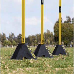 SKLZ Pro Training Telescoping Agility Poles for Soccer Drills and Training (Set of 8)