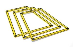 sklz agility trainer pro trapezoid agility trainers for multi-directional ladder patterns