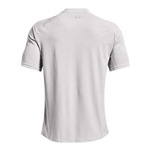 Under Armour Men's Standard Drift Tide Knit Short-Sleeve, Halo Gray (014), Medium