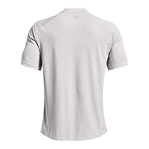 Under Armour Men's Standard Drift Tide Knit Short-Sleeve, Halo Gray (014), Medium