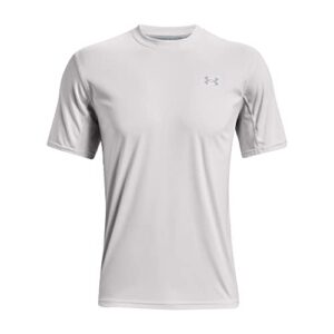 Under Armour Men's Standard Drift Tide Knit Short-Sleeve, Halo Gray (014), Medium