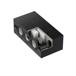 ELAC Uni-Fi 2.0 UC52 Center Speaker (Each), Black (UC52-BK)