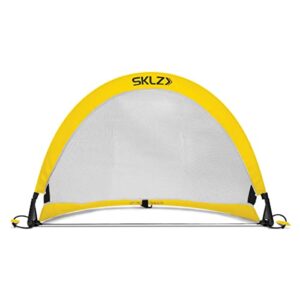 sklz playmaker portable pop-up goal set for training and pickup games (includes 2 goals)