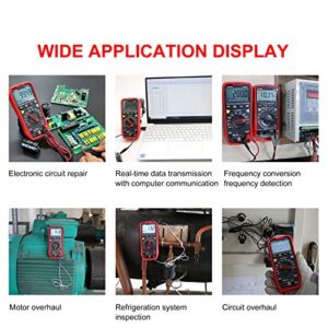 UNI-T UT61E+ 1000V 20A Digital Multimeter 22000 Counts Display NCV hFE Auto Range True RMS AC/DC Voltage Current Resistance Capacitance Tester