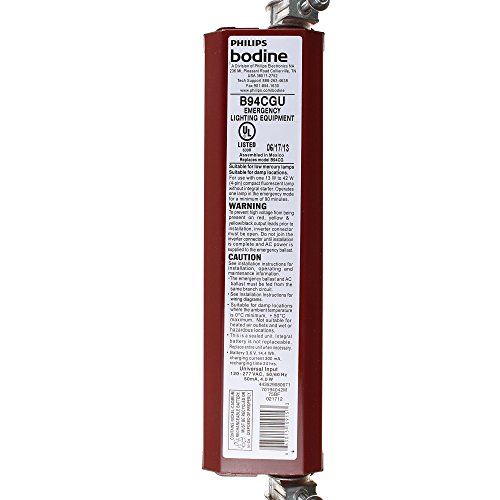 Bodine B94CGU B94CGUM Fluorescent Emergency Ballast