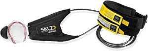 sklz hit-a-way batting swing trainer for baseball and softball, baseball , black