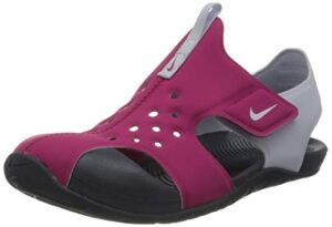 nike boy’s gymnastics shoe, rosa fireberry football grey thunder blue, 13.5 uk child