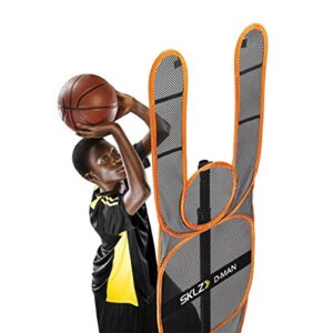 sklz dmbk-000-02 d-man a trainer defensive mannequin, orange, one size