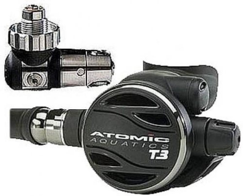 Atomic T3 Scuba Diving Regulator 1ST and 2ND Stage Environmentally Sealed (DIN)