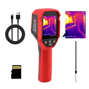 uni-t uti120s infrared thermal imager 120×90 ir resolution handheld infrared camera thermal imaging 10800 pixels, ip54 rechargeable 16gb microsd 2 meter drop durability