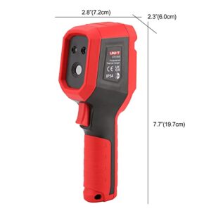 UNI-T UTi120S Infrared Thermal Imager 120x90 IR Resolution Handheld Infrared Camera Thermal Imaging 10800 Pixels, IP54 Rechargeable 16GB MicroSD 2 Meter Drop Durability