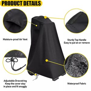 Pool Cleaner Caddy Cover Compatible with Dolphin, Outdoor Waterproof Thick Fabric Sunray/Dust/Wind/Weather/Rip Resistant Caddy Cover Suitable for Most Brands Robotic Pool Cleaner