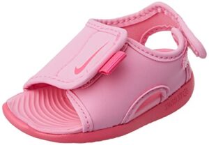 nike sunray adjust 5 v2 slide, pink, 7 toddler