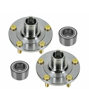 ortus uni front wheel hub & bearing driver & passenger side kit set