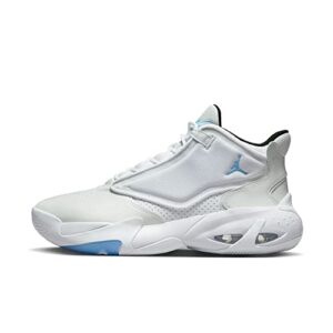 men’s jordan max aura 4 (white uni blue black, us_footwear_size_system, adult, men, numeric, medium, numeric_9)