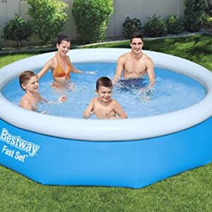 Fast Set 10' x 30" Above Ground Pool Set, Blue