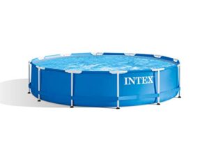 intex 28211eh 12ft x 30in metal frame pool with cartridge filter pump