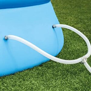 INTEX 28131EH Easy Set 12 Feet x 30 Inch Inflatable Puncture Resistant Above Ground Swimming Pool|Cartridge Filter Pump Included