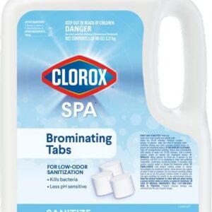 Clorox Spa 22005CSP Spa Bromine Tablets, 5-Pound