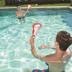 Spin Master 6038787 Hydro Lacrosse Game Set - Outdoor Pool Toy for Kids and Adults - Multicolor, One set