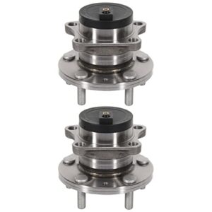 ortus uni pair rear wheel hub and bearing fits fwd (steel)