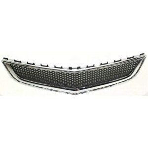 ORTUS UNI Grille Compatible with LS LT LTZ Lower Chrome w/Black Insert 9616334