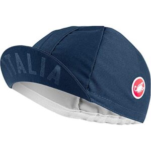 Castelli Italia Cap, Men's Cap, Dark Infinity Blue, UNI