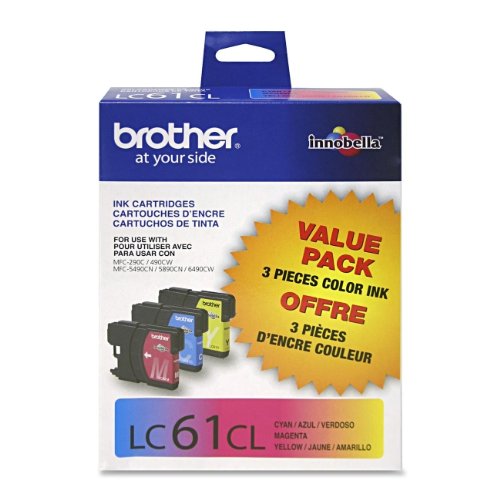 Brother MFC-6490CW 3-Color Ink Combo Pack - made by Brother [325 Pages]