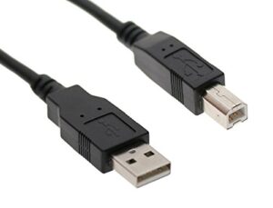 platinum delux platinumpower usb cable cord for brother hl-2230, hl-2240, hl-2270dw, hl-2275dw, hl-2280dw, mfc-420cn printer