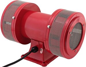 vixen horns loud industrial electric motor driven alarm/siren (air raid) 120v vxs-1450ar