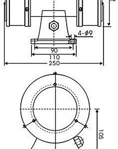 Vixen Horns Loud Industrial Electric Motor Driven Alarm/Siren (Air Raid) 120V VXS-1450AR