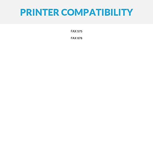 SPEEDYINKS Compatible Thermal Brother PC 501 Fax Cartridge PC501 PC-501 with Rolls Replacement to use in Brother FAX 575 FAX 878 Ribbon Printer (4-Pack, Black)