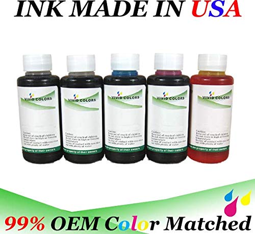 500ml 4 Color Bulk Refill Ink for use with hp Canon dell Brother lexmark Inkjet Printers