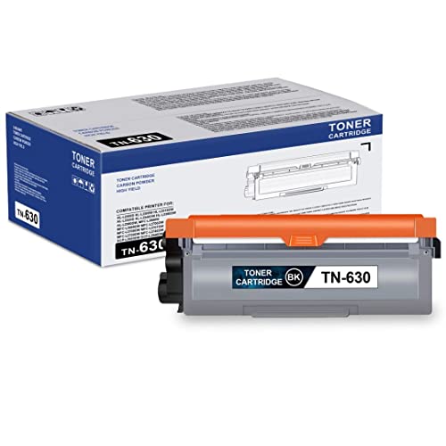 [High Yield] LVE Compatible 1PK TN-630 Black Toner Cartridge Replacement for Brother TN630 TN660 Toner Works with HL-L2340DW MFC-L2685DW MFC-L2740DW DCP-L2520DW HL-L2305W HL-L2320D Printer Toner