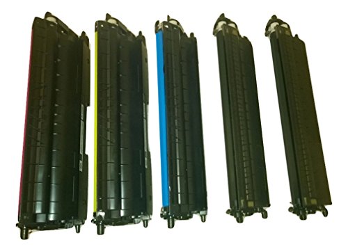 Brother TN-310 Toner Cartridge 5-pack (2Black, 1Cyan, 1Magenta, 1Yellow) Premium non-OEM High Yield for HL-4150CDN, HL-4170CDW, HL-4570CDWT, MFC-9460CDN, MFC-9560CDW, MFC-9970CDW Printers